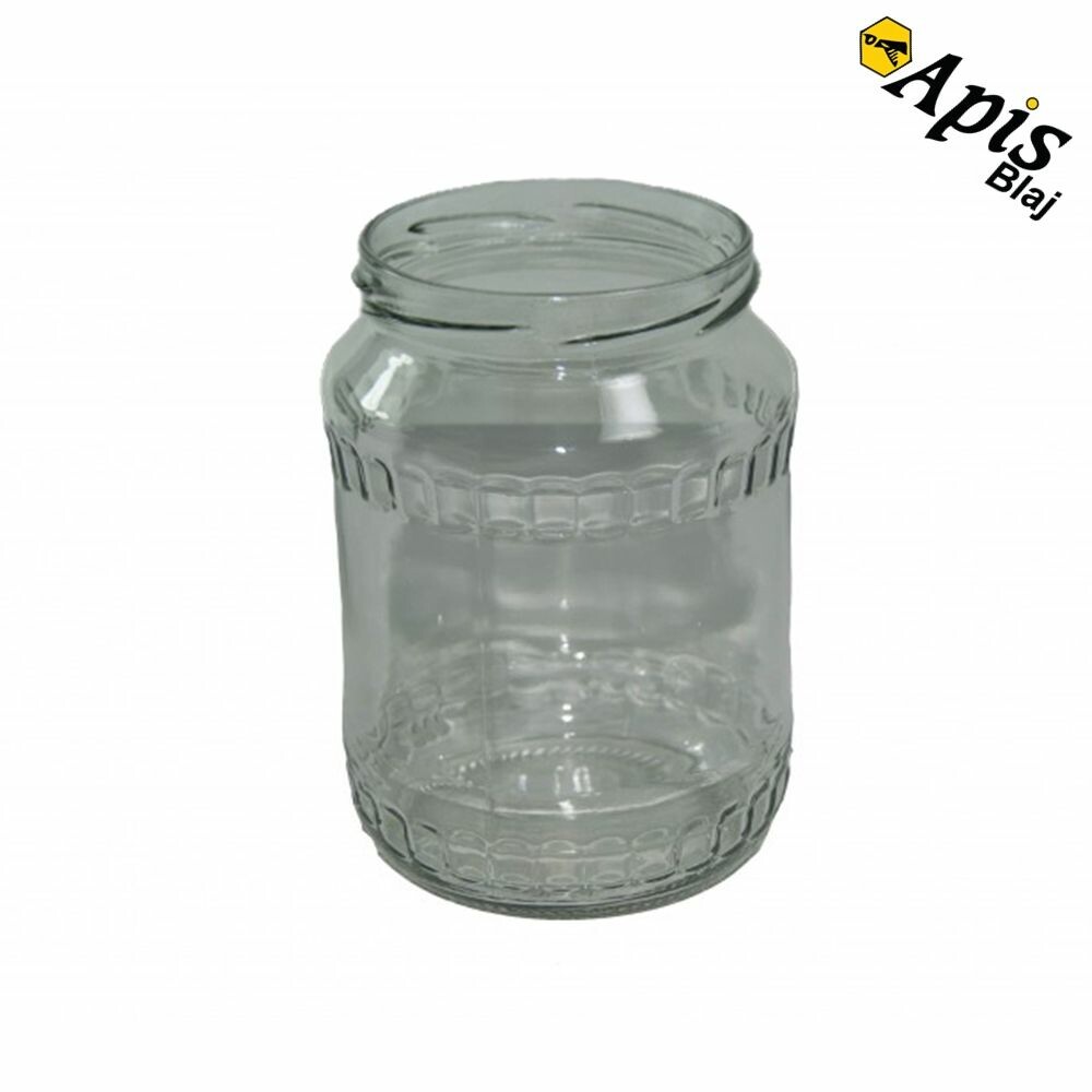Borcan de sticla 720 ml - Faceta - Apis-Blaj.ro