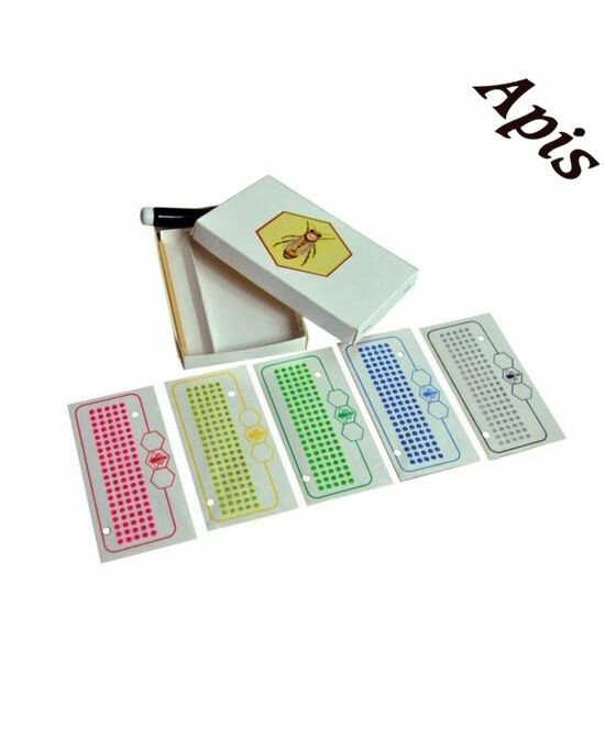 Marcator pentru matci - 5 culori - Apis-Blaj.ro