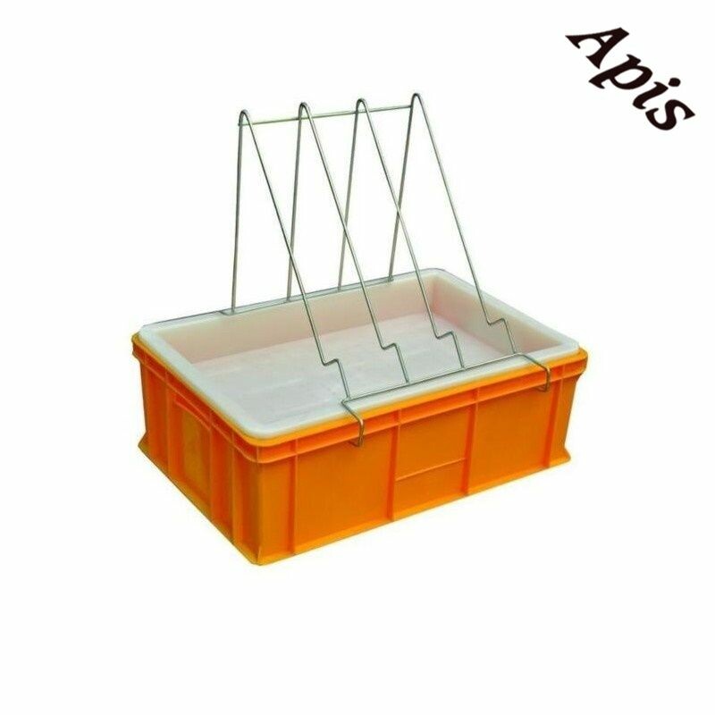 Tava de descapacit plastic, inaltime 200mm, filtru plastic - Apis-Blaj.ro