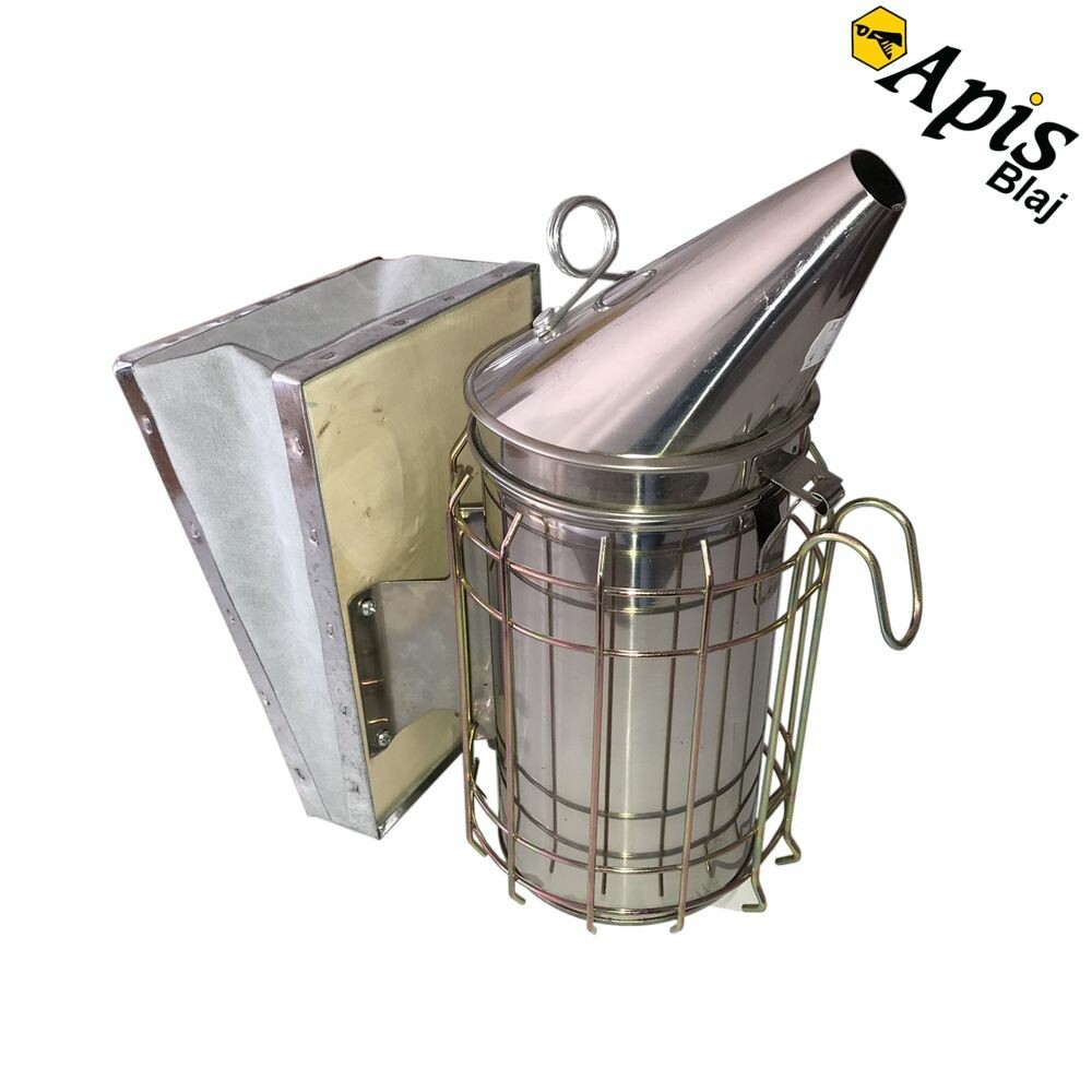 Afumator albine inox, inaltime 19 cm - Apis-Blaj.ro