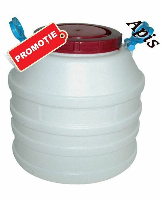 Butoi plastic, 35 l / 50 kg - Apis-Blaj.ro